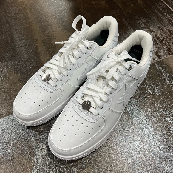 Bape | Shoes | Nwt Bapesta Triple White | Poshmark